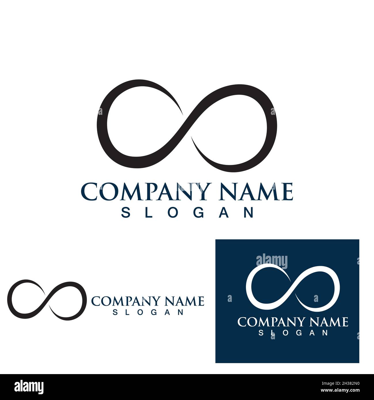 Infinity Design Vector icon illustration Logo template design Stock ...