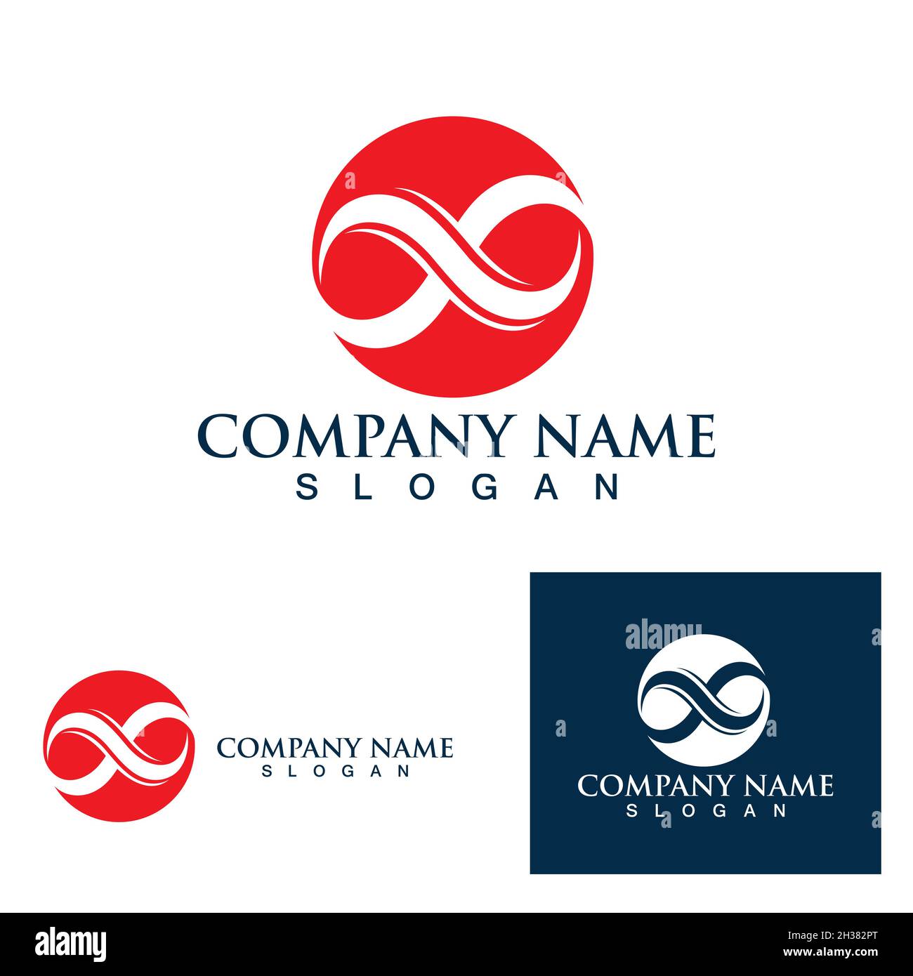 Infinity Design Vector icon illustration Logo template design Stock ...