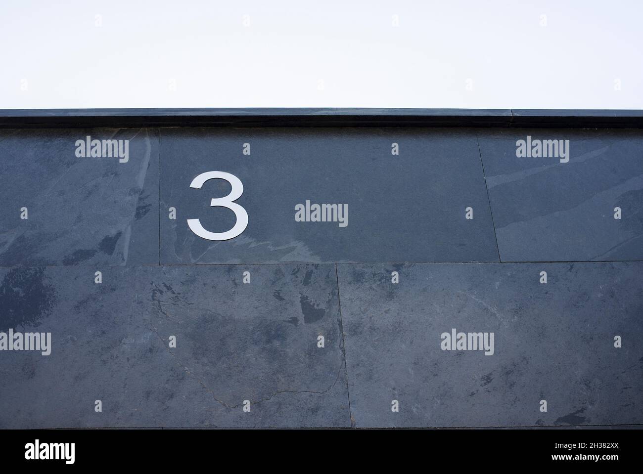 Number 3 sign hi-res stock photography and images - Alamy