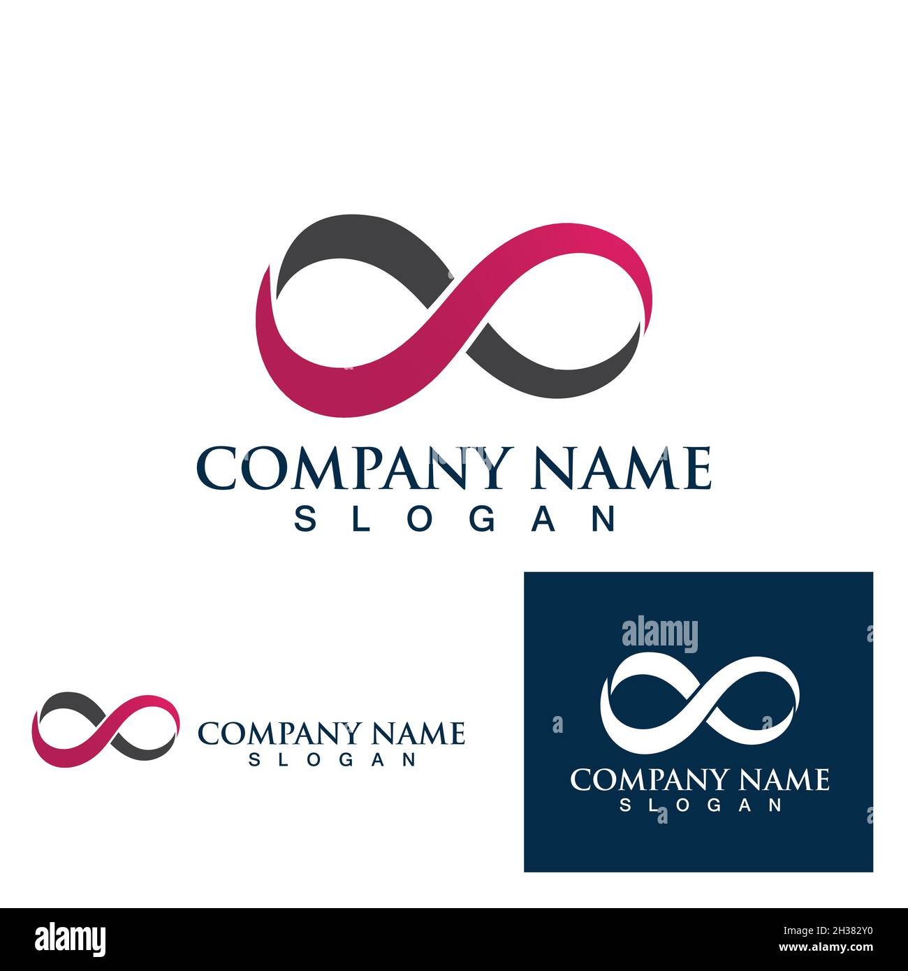 Infinity Design Vector icon illustration Logo template design Stock ...