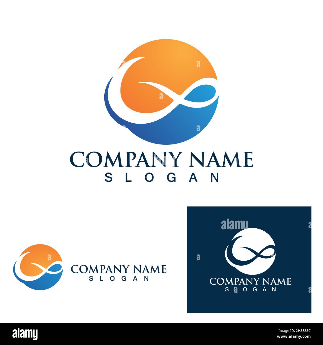 Infinity Design Vector icon illustration Logo template design Stock ...