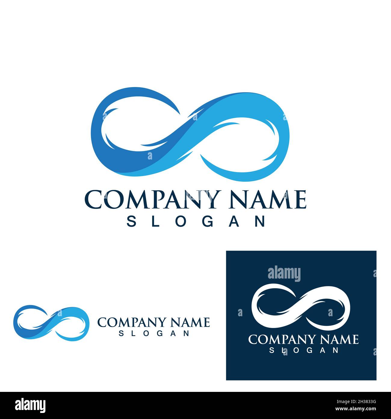 Infinity Design Vector icon illustration Logo template design Stock ...