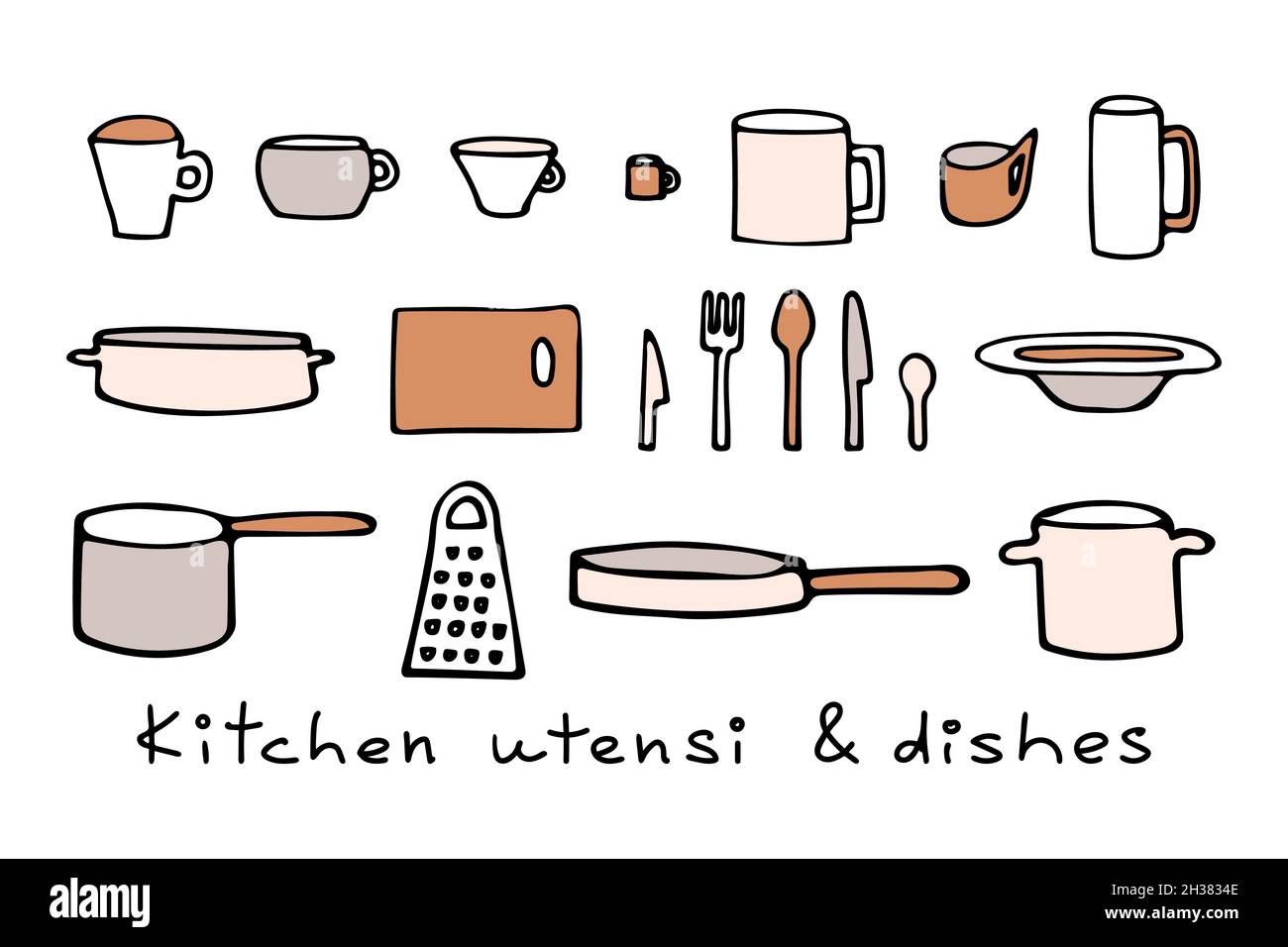 Pots design Stock Vector Images - Alamy