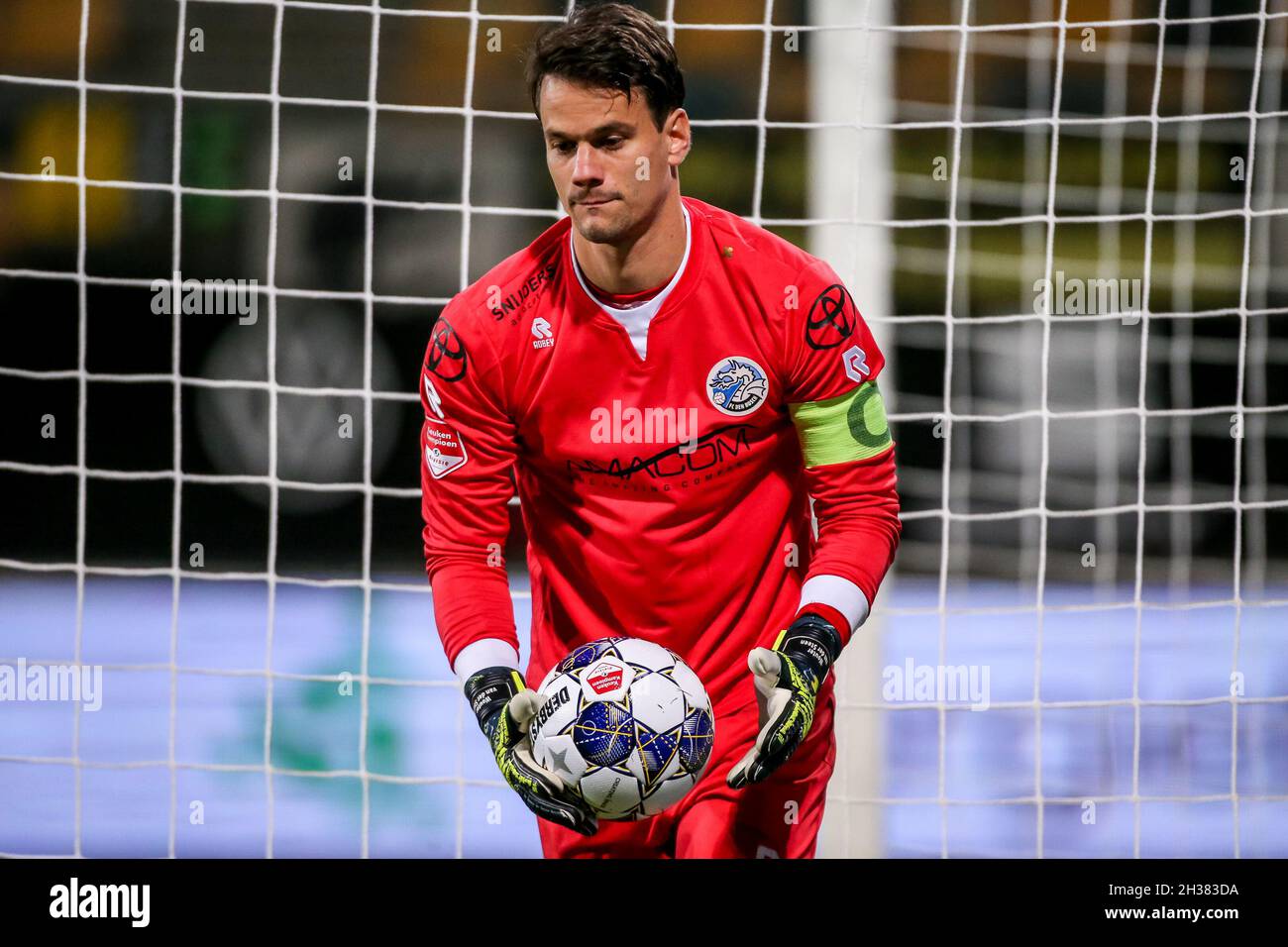 KERKRADE, NETHERLANDS - OCTOBER 26: Goalkeeper Wouter van der Steen of ...
