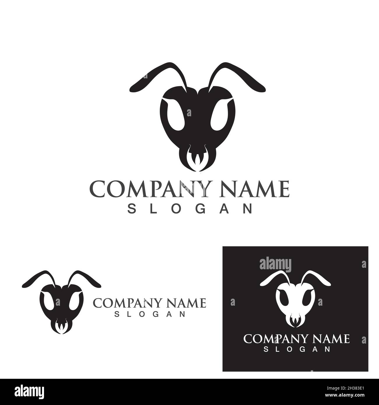 Ant Logo template vector illustration design Stock Vector Image & Art ...