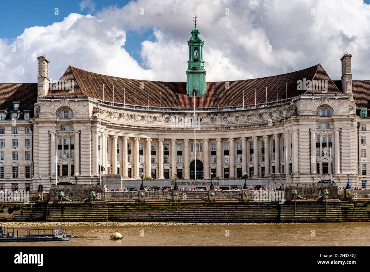 County Hall Building, Lambeth, London, UK Stock Photo - Alamy