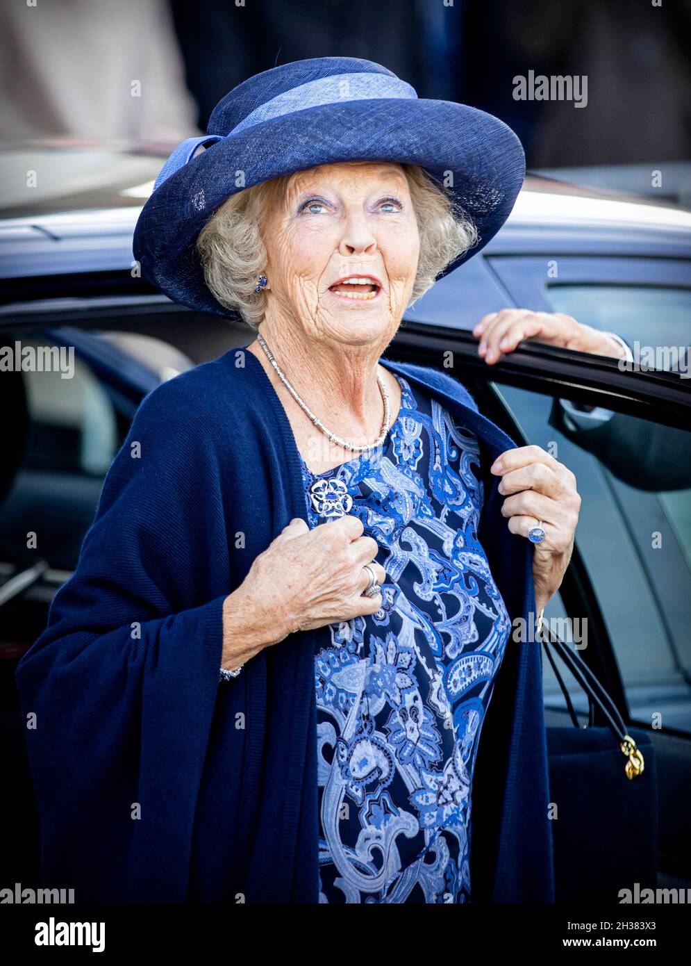Dordrecht, The Netherlands. 26th Oct, 2021. Princess Beatrix of The ...