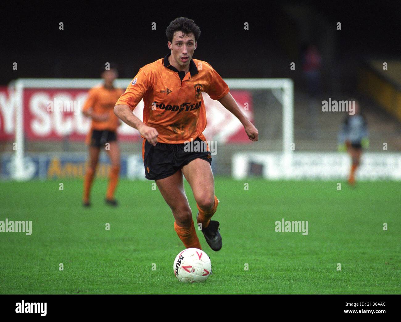 Footballer Tim Steele of Wolverhampton Wanderers 6/10/1990 Tim Steele ...