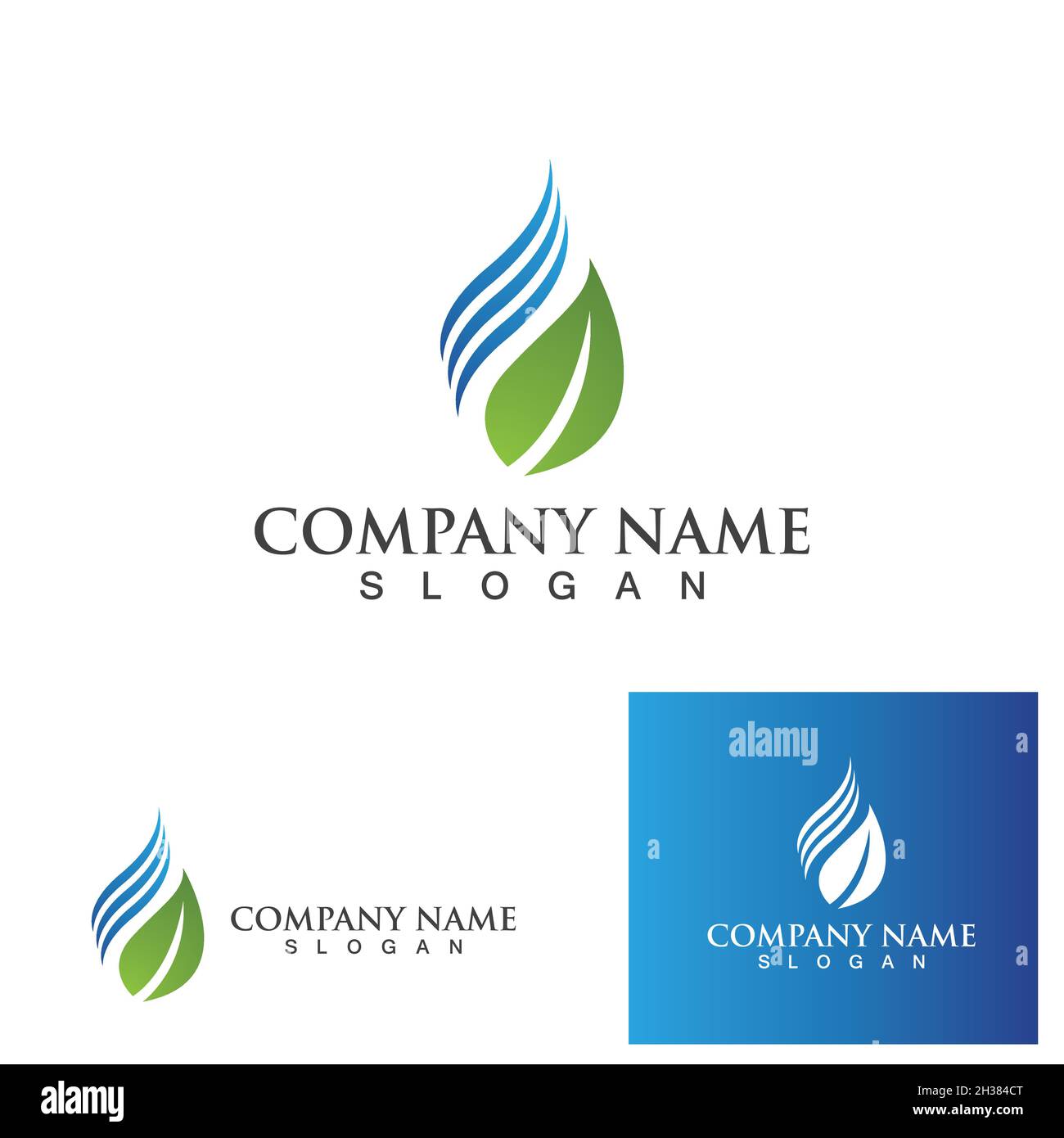 Leaf tree green logo and symbol vector Stock Vector Image & Art - Alamy