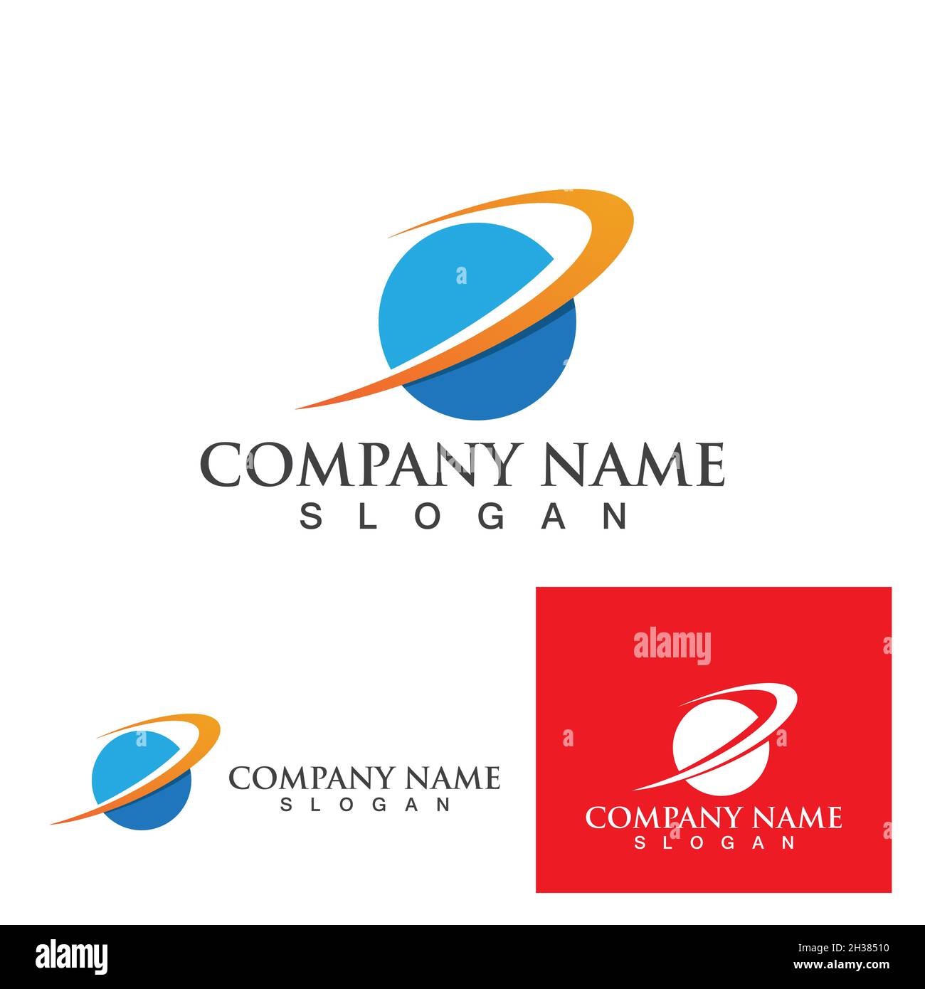 Globe logo and symbol vector Stock Vector Image & Art - Alamy