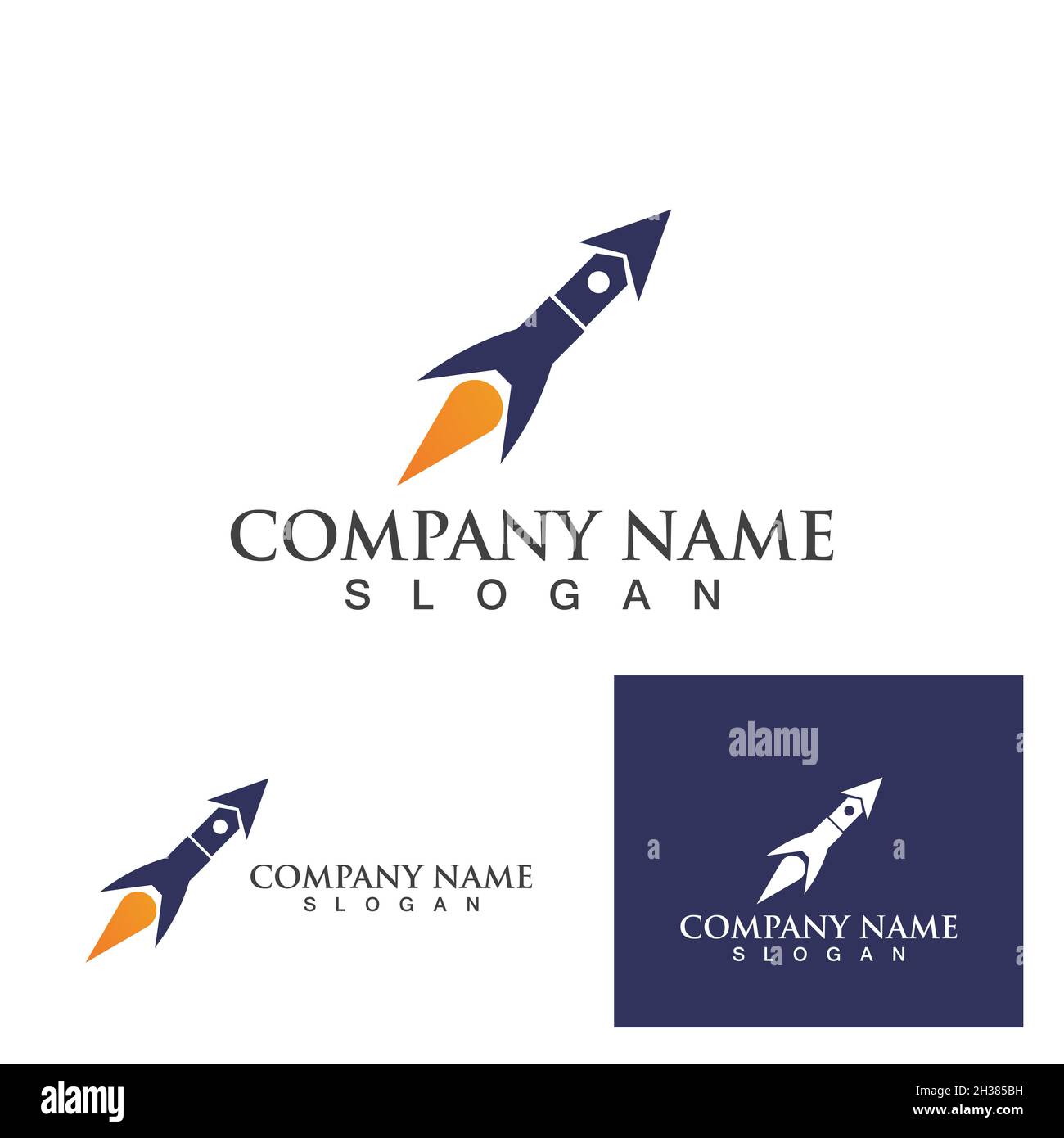 Rocket logo and symbol vector Stock Vector Image & Art - Alamy