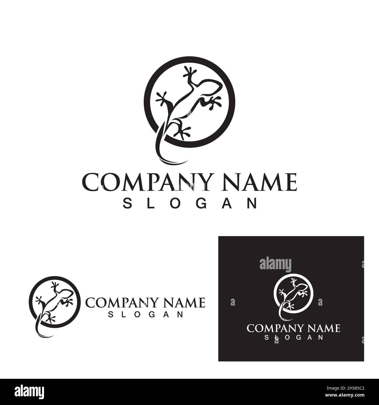Lizard logo and symbol vector Stock Vector Image & Art - Alamy
