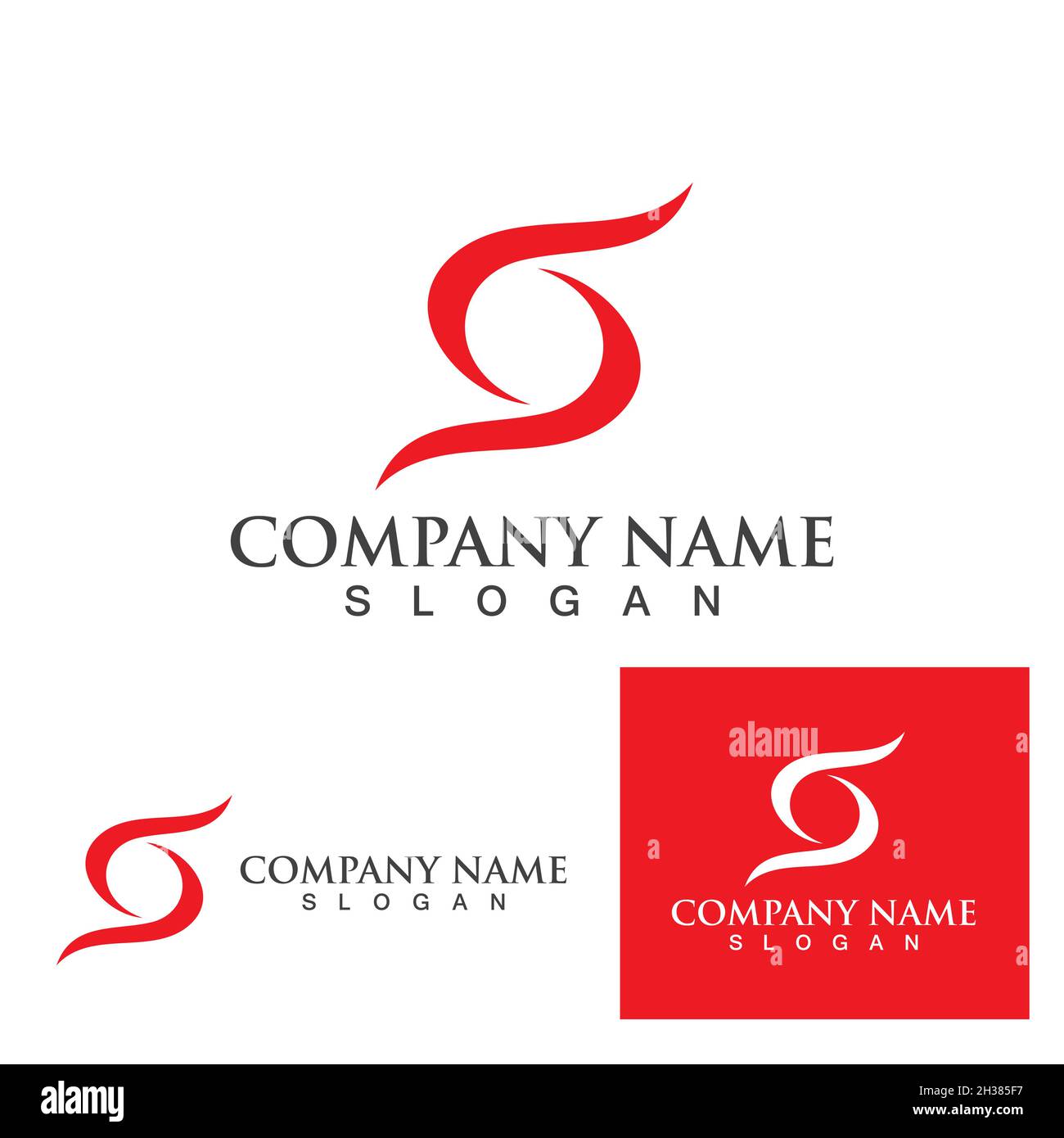 Business corporate S letter logo design vector Stock Vector Image & Art ...