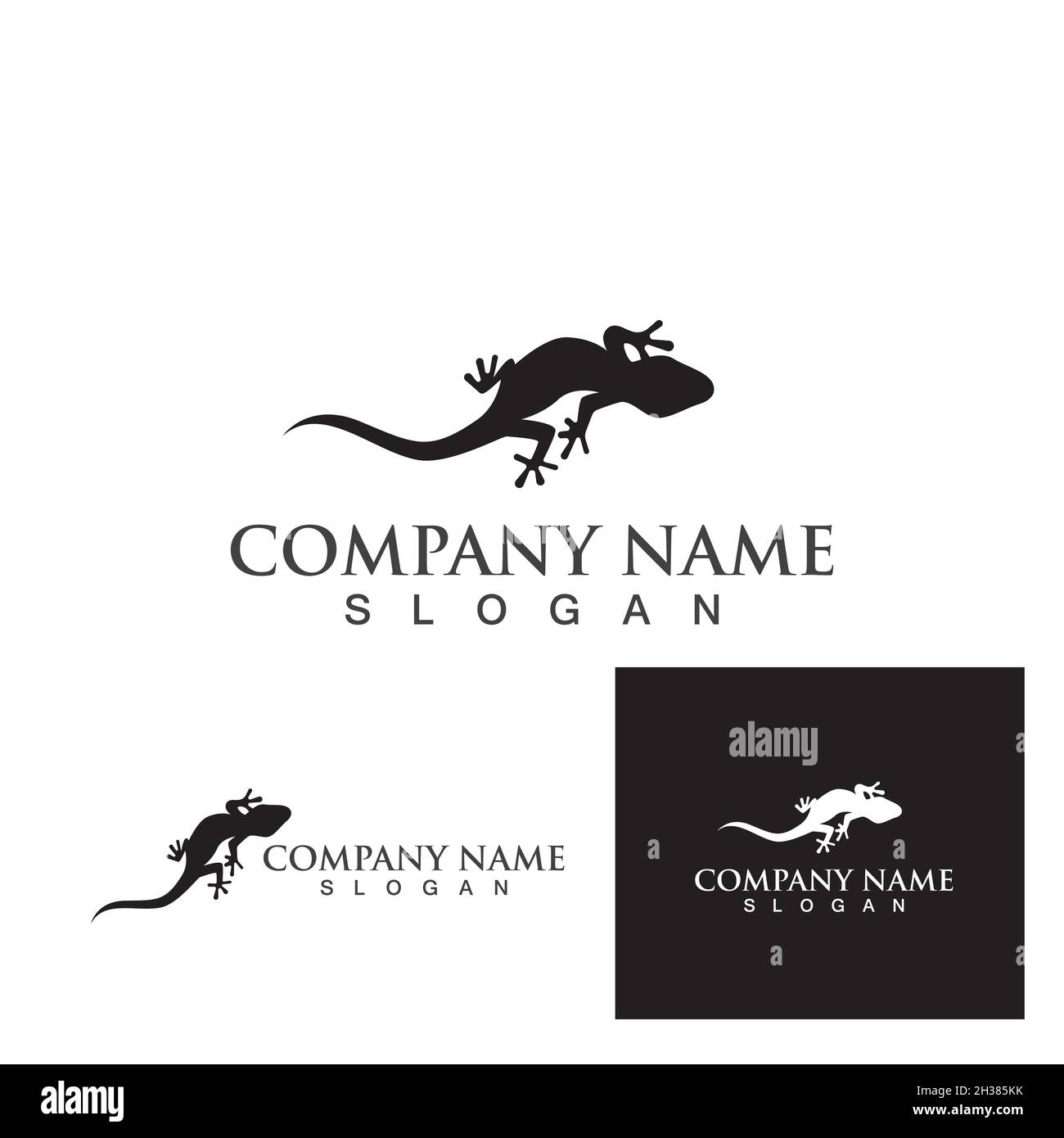 Lizard logo and symbol vector Stock Vector Image & Art - Alamy