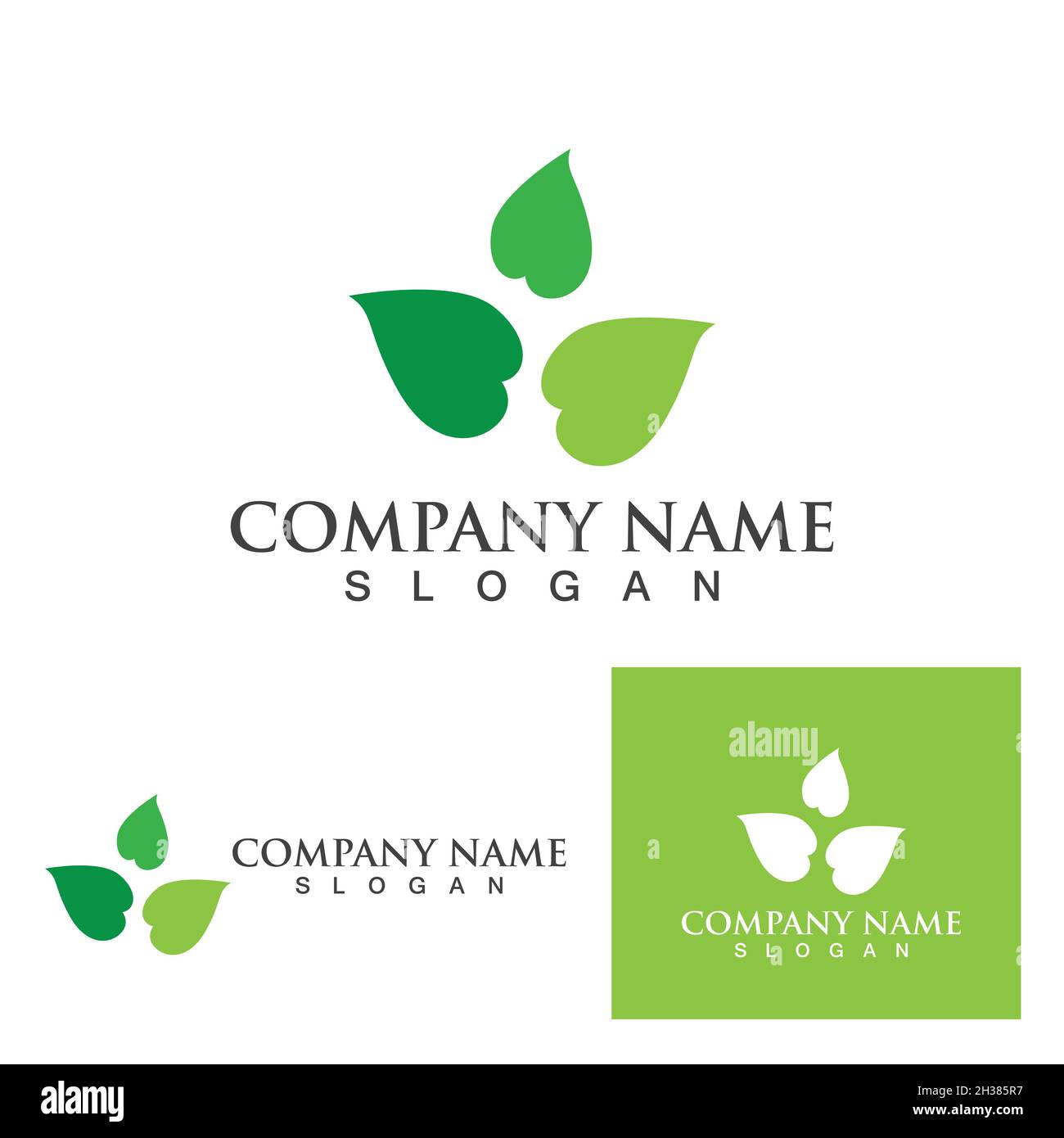 Betel leaf logo and symbol vector Stock Vector Image & Art - Alamy