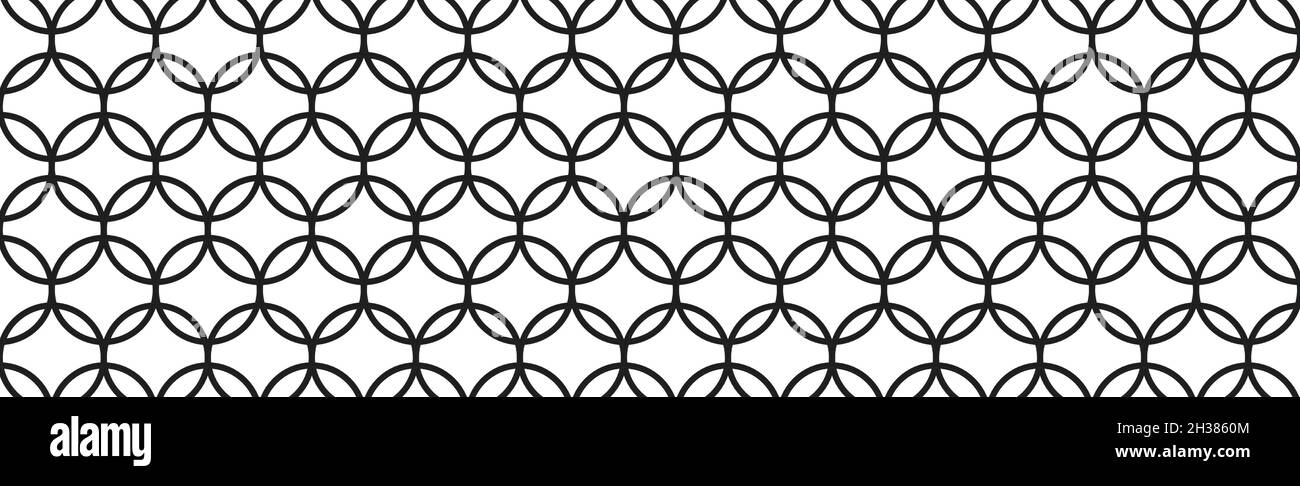 Light Abstract Background with Identical Circles - Vector illustration ...