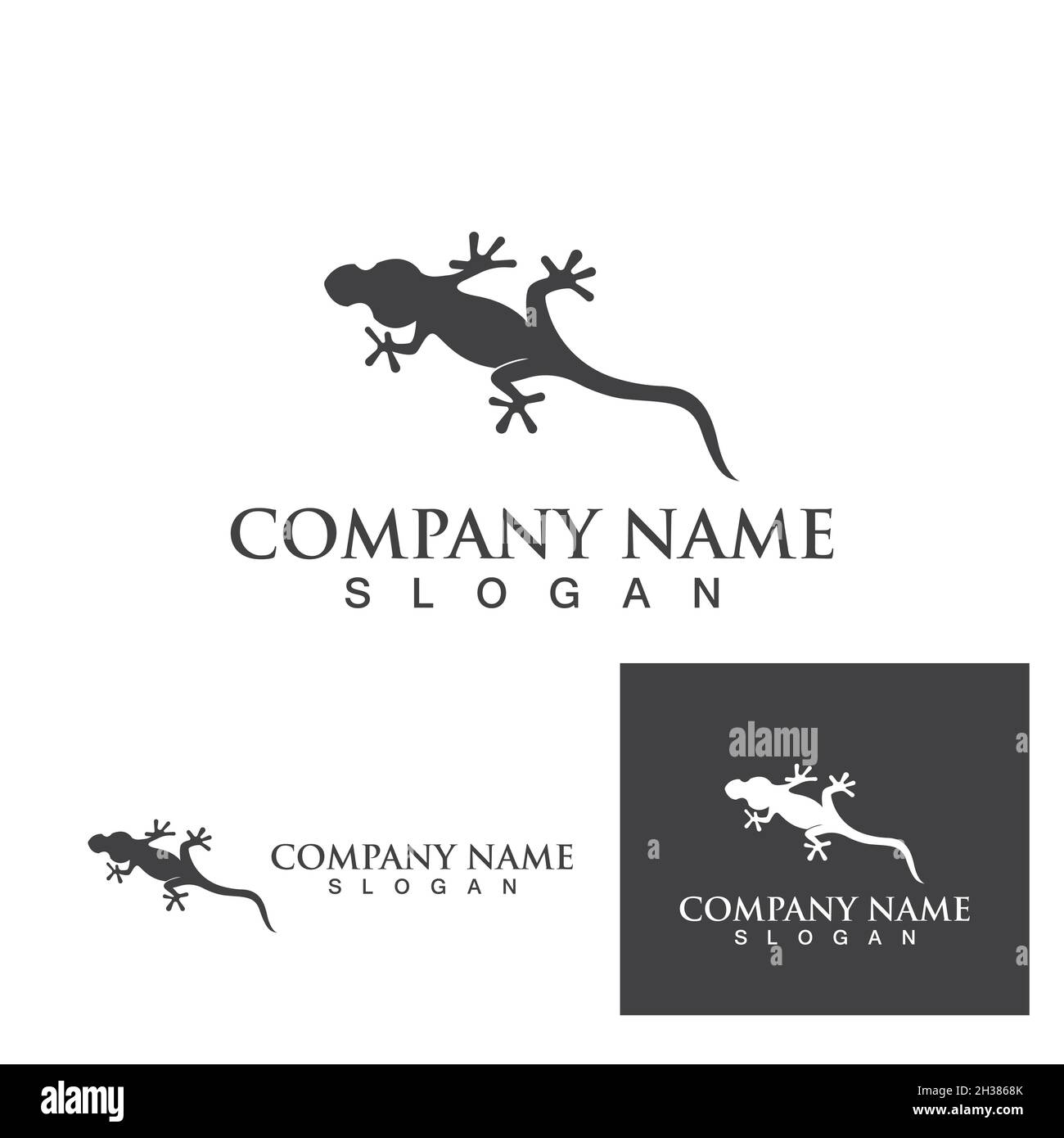 Lizard logo and symbol vector Stock Vector Image & Art - Alamy