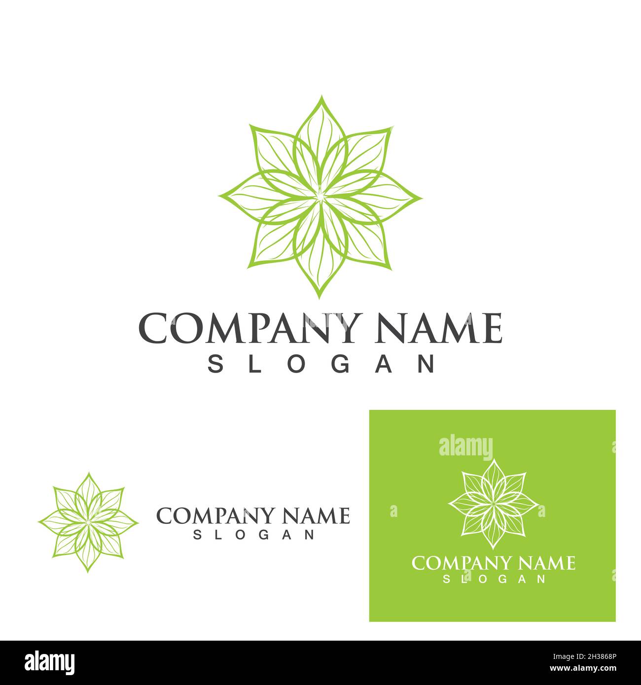 Betel leaf logo and symbol vector Stock Vector Image & Art - Alamy