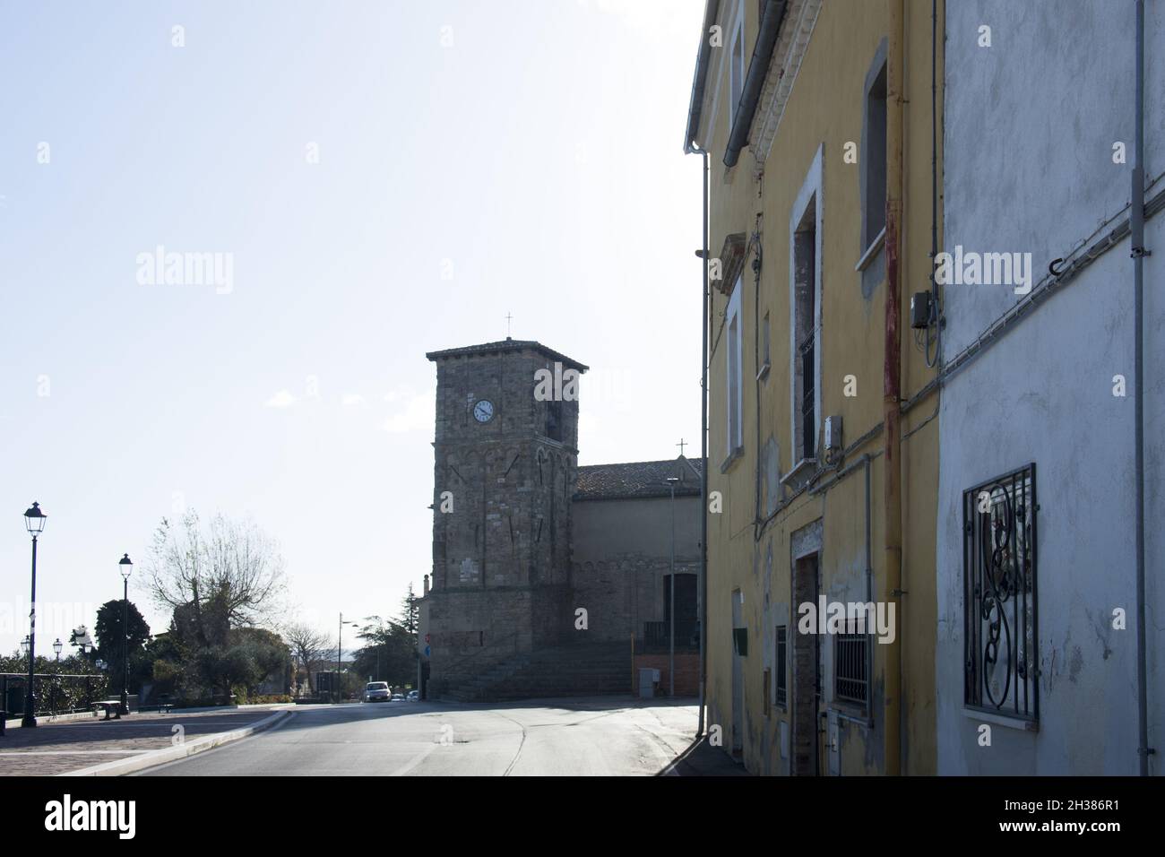 Petacciato - Molise - Church of San Rocco Stock Photo - Alamy