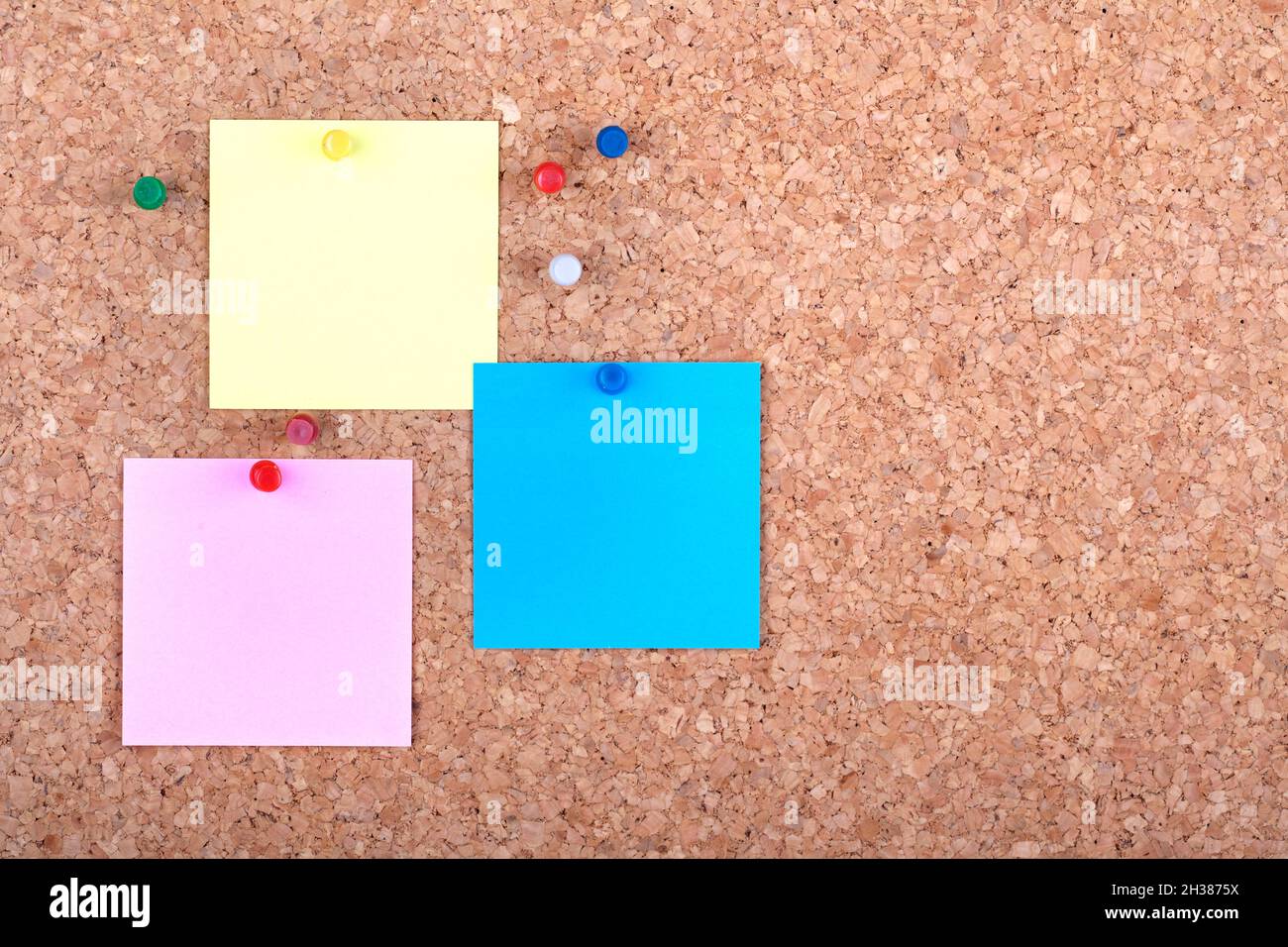 Reminders on board Stock Photo - Alamy