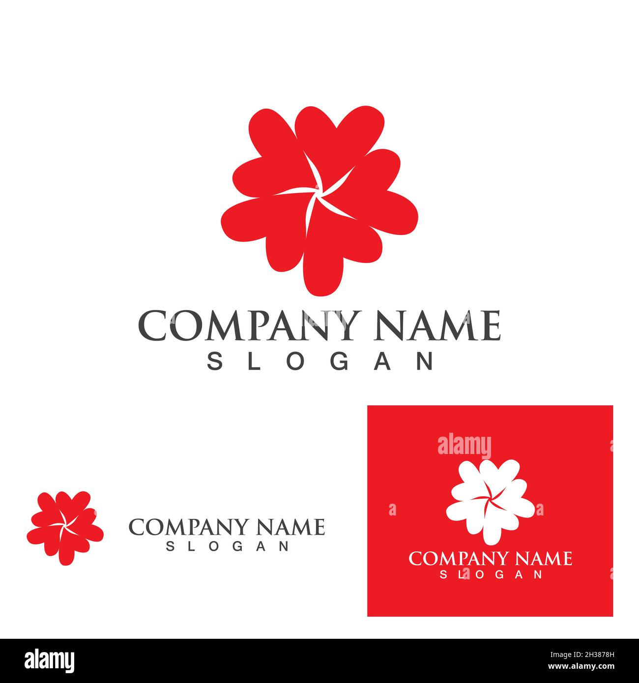 flower vector icon design template illustration Stock Vector Image ...