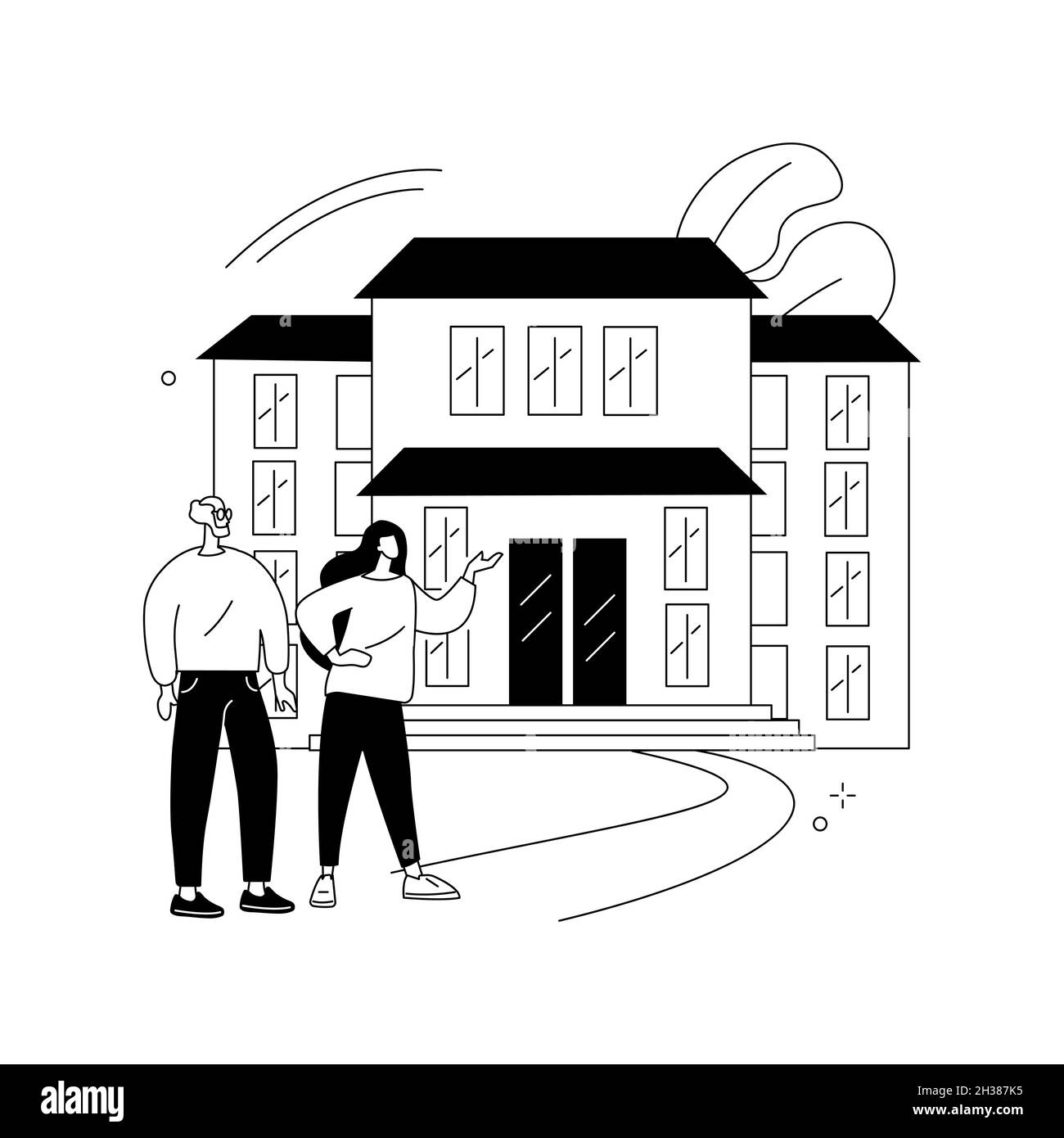 Community facilities abstract concept vector illustration Stock Vector ...