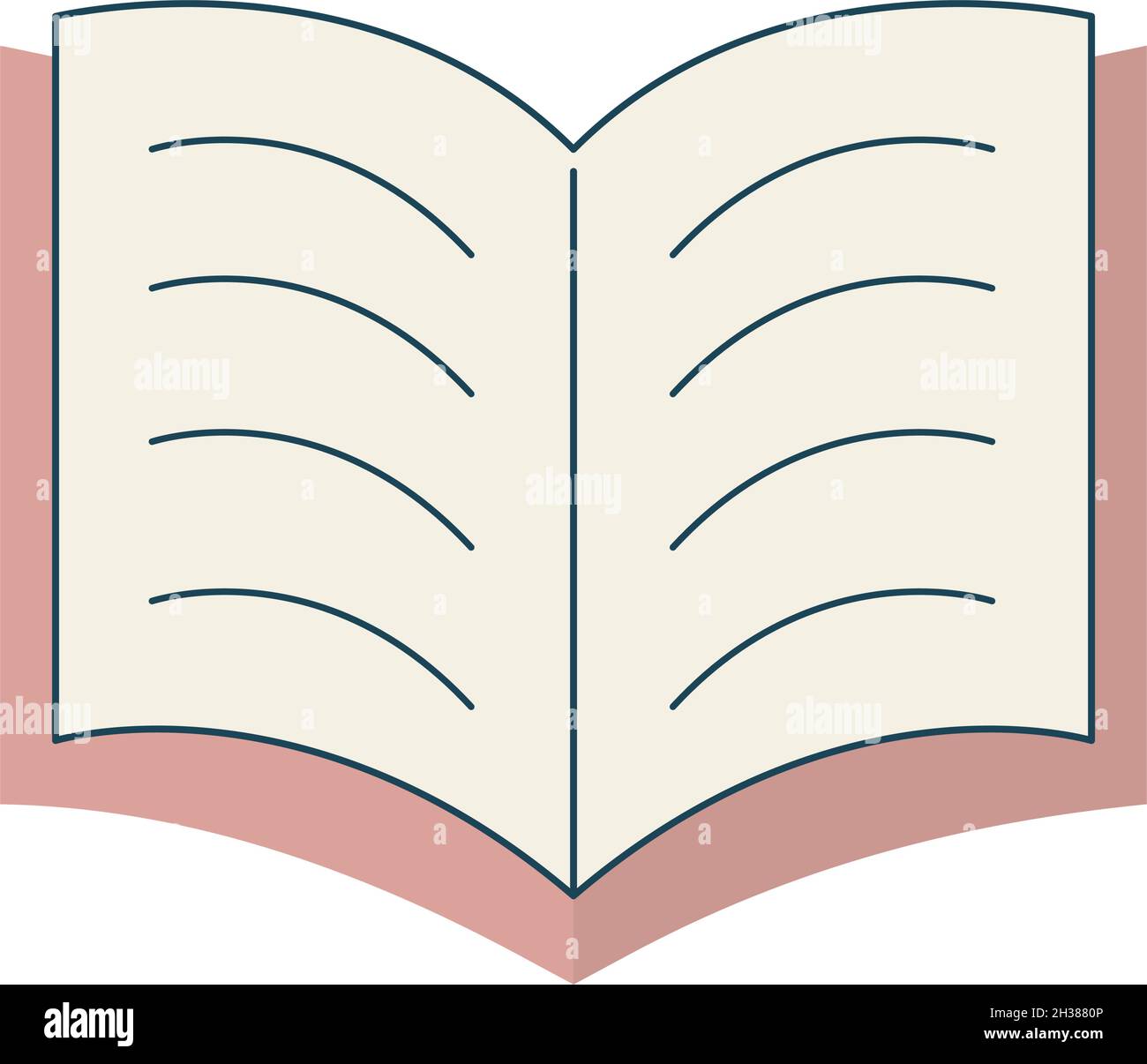 pretty pink book Stock Vector Image & Art - Alamy
