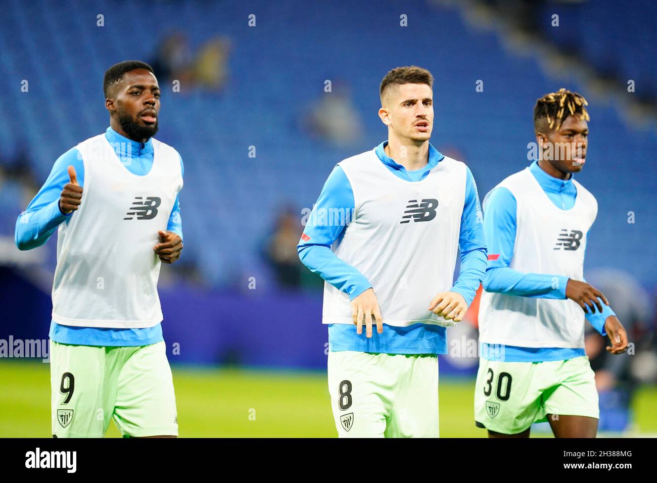 Inaki Williams of Athletic Club with his brother Nico Williams and ...