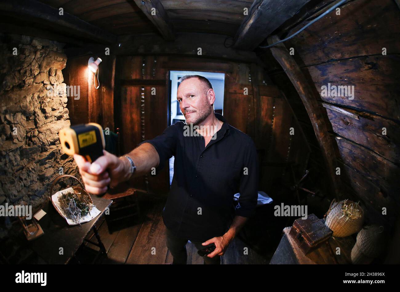 Woodbury, CT, USA. 29th July, 2021. 7292021- Paranormal investigator ...