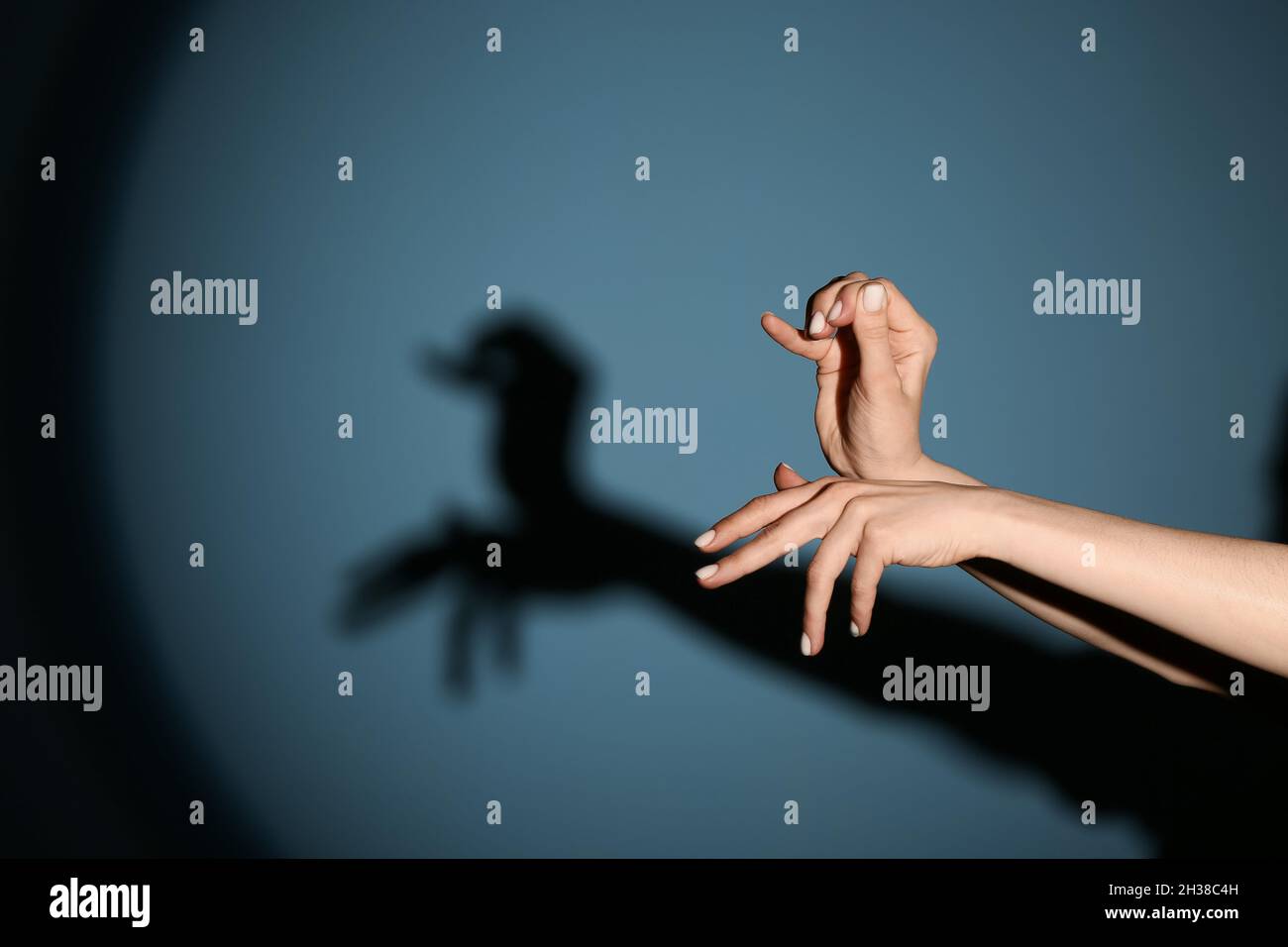 Shadow puppet show hands hi-res stock photography and images - Alamy