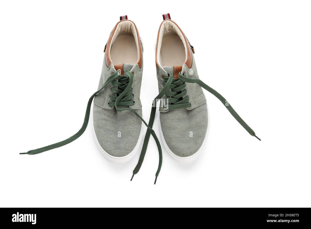 Untied shoe laces hi-res stock photography and images - Alamy
