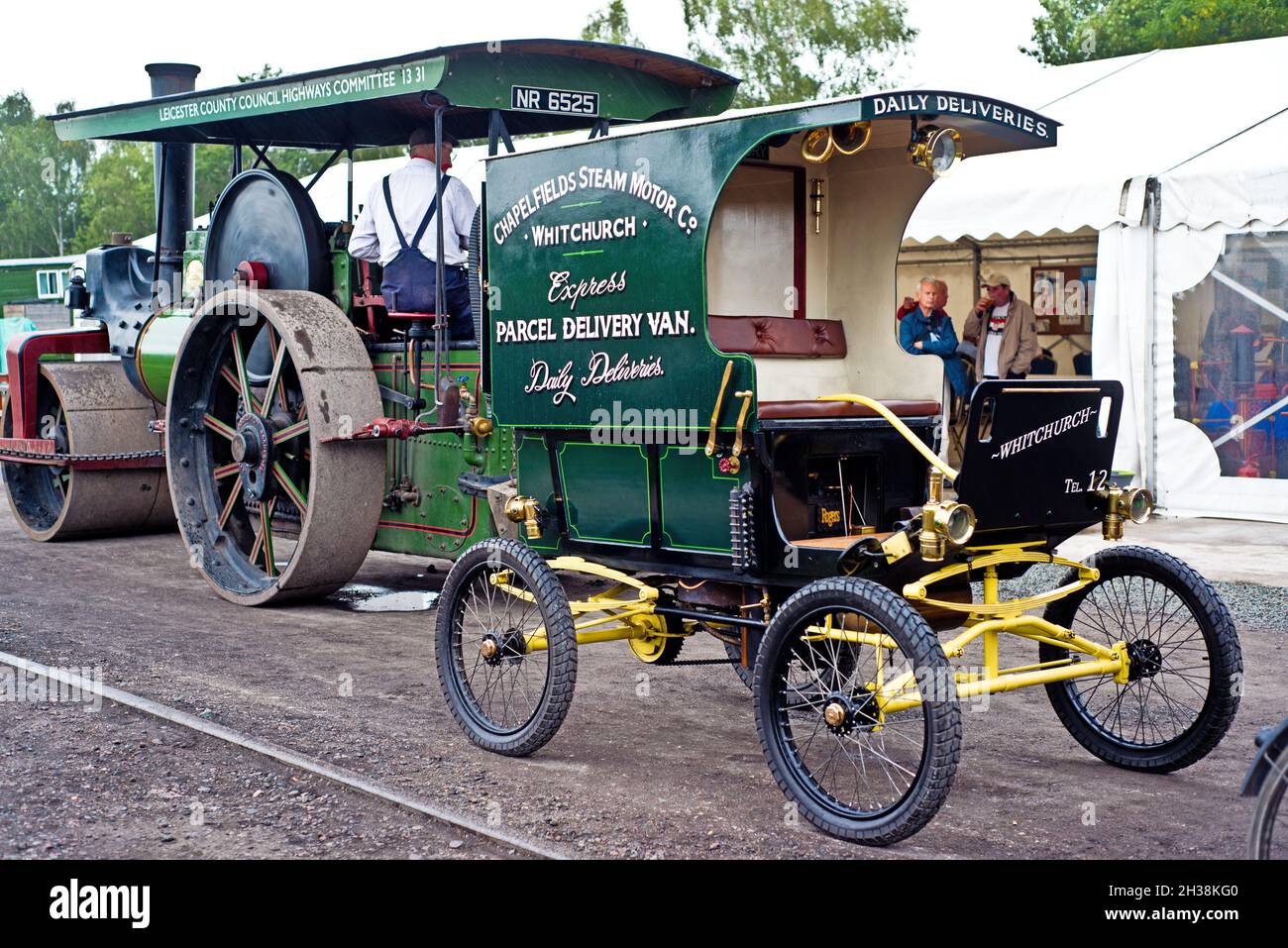 Old Steam Delivery Van High Resolution Stock Photography and Images - Alamy