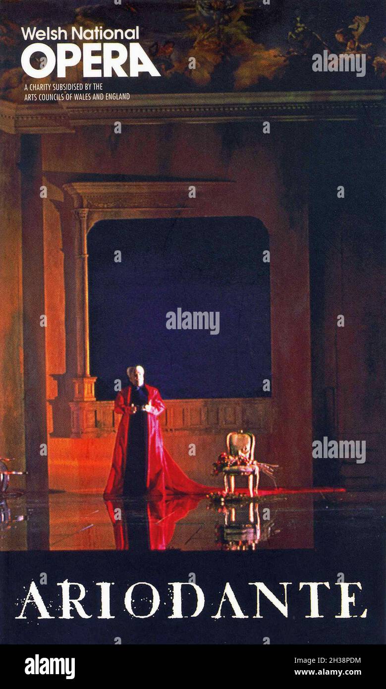 Opera Programme cover. "Ariodante" by Handel. Welsh National Opera ...