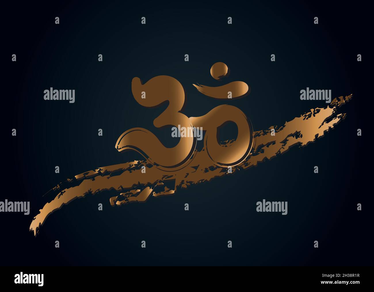 Buddhism pictogram gold Stock Vector Images - Alamy