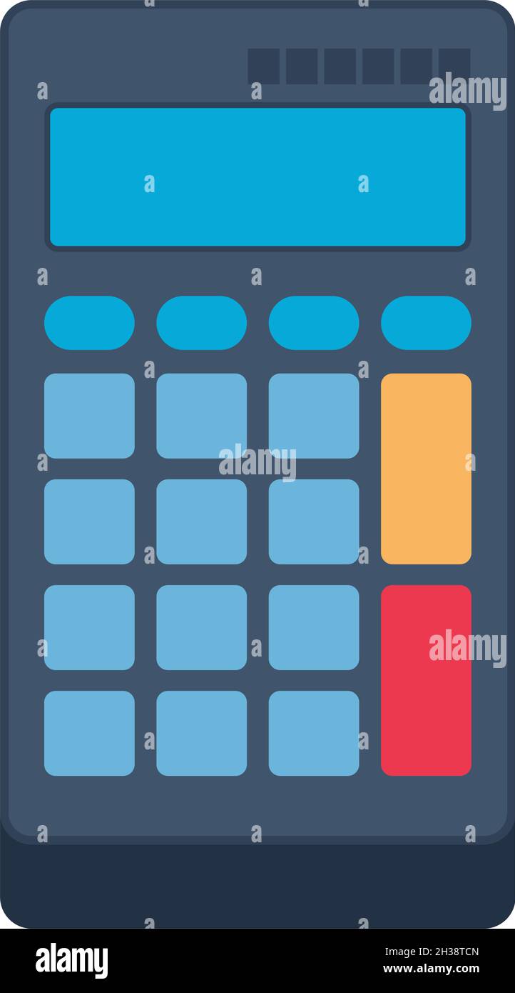 nice calculator illustration Stock Vector Image & Art - Alamy