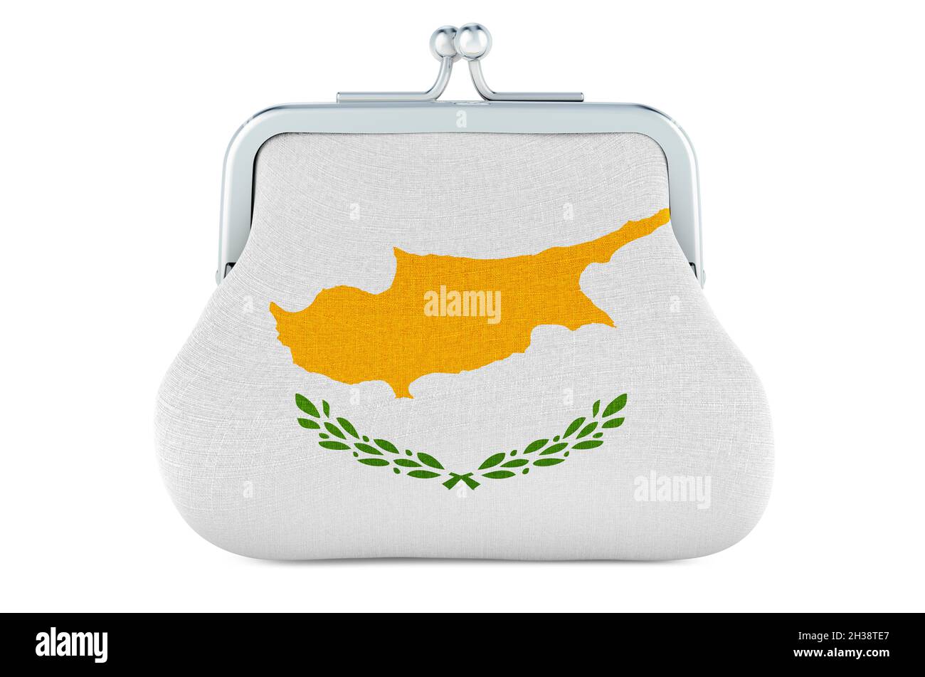 Cypriot flag. Budget, investment or financial, banking concept in ...