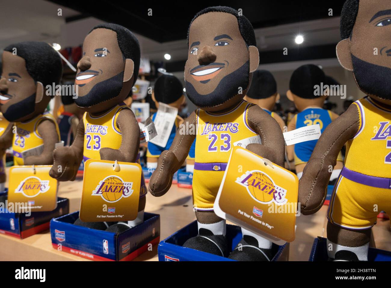 NBA flagship store for the professional basketball teams branded ...