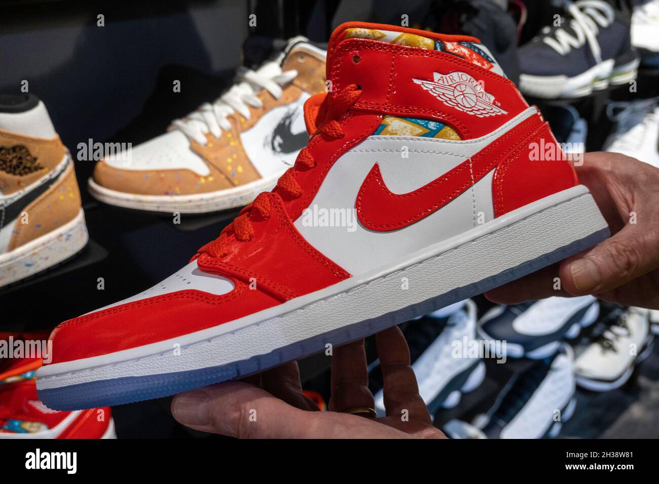 NBA flagship store for the professional basketball teams branded ...