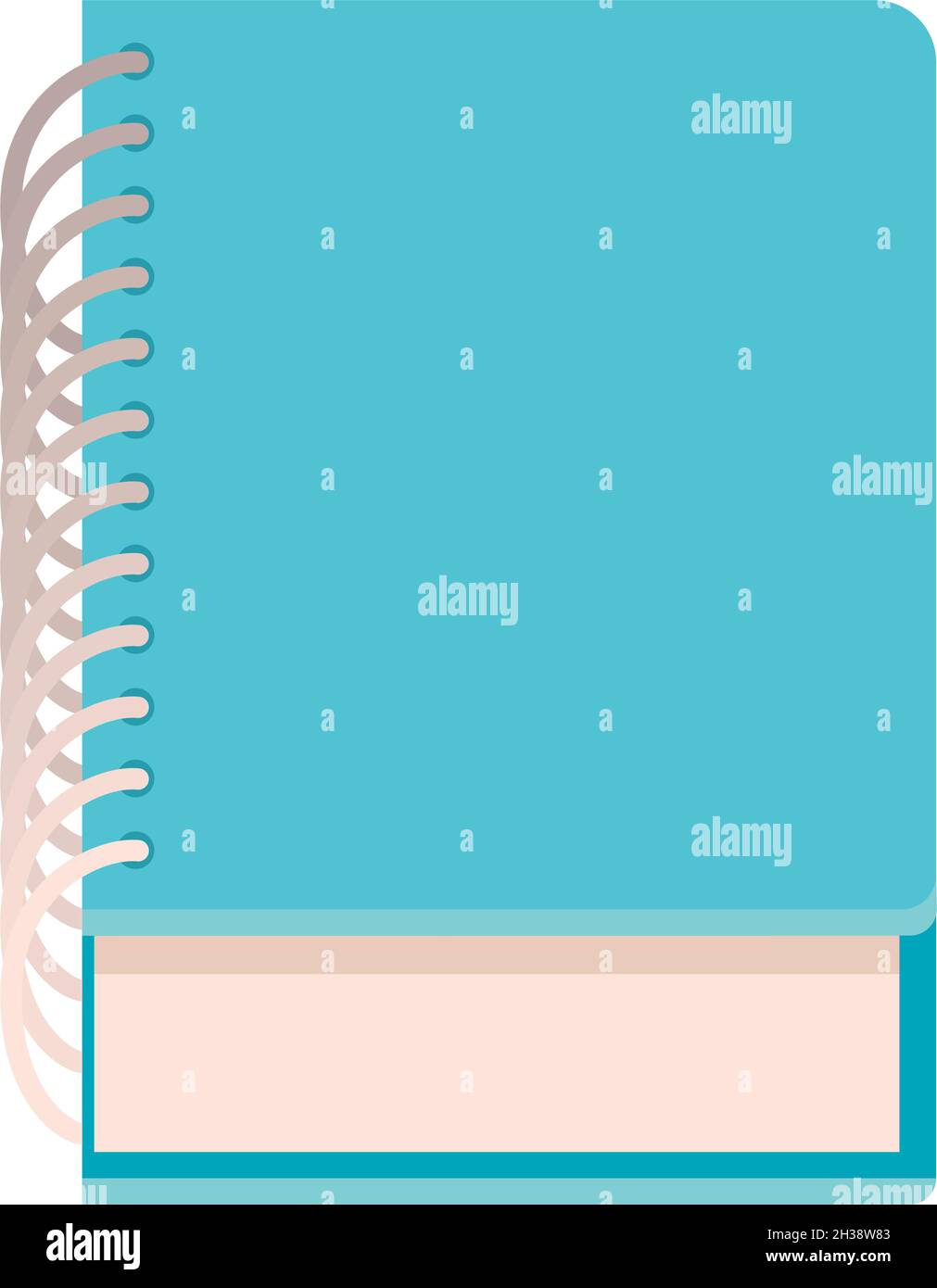 nice ringed notebook Stock Vector Image & Art - Alamy