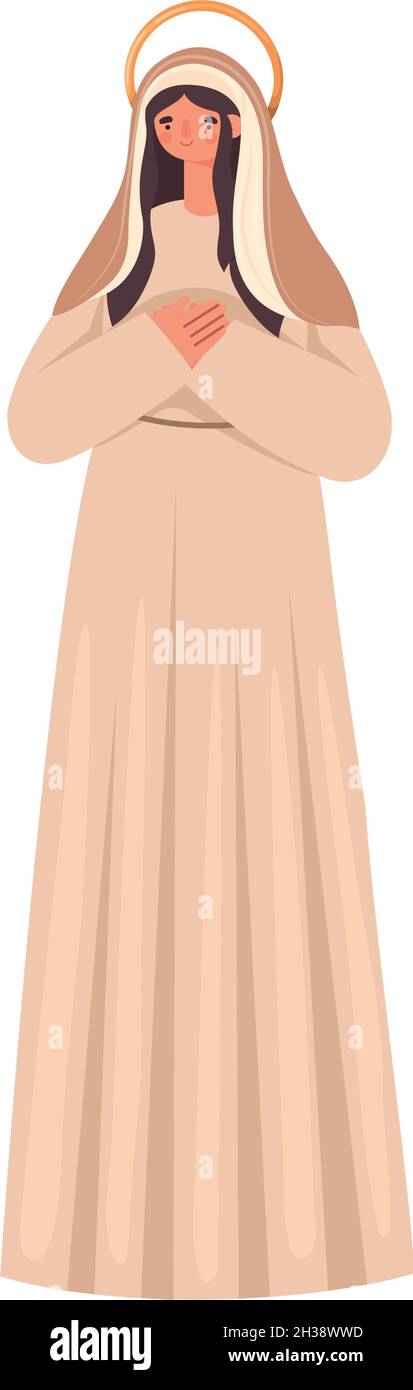 saint maria illustration Stock Vector Image & Art - Alamy