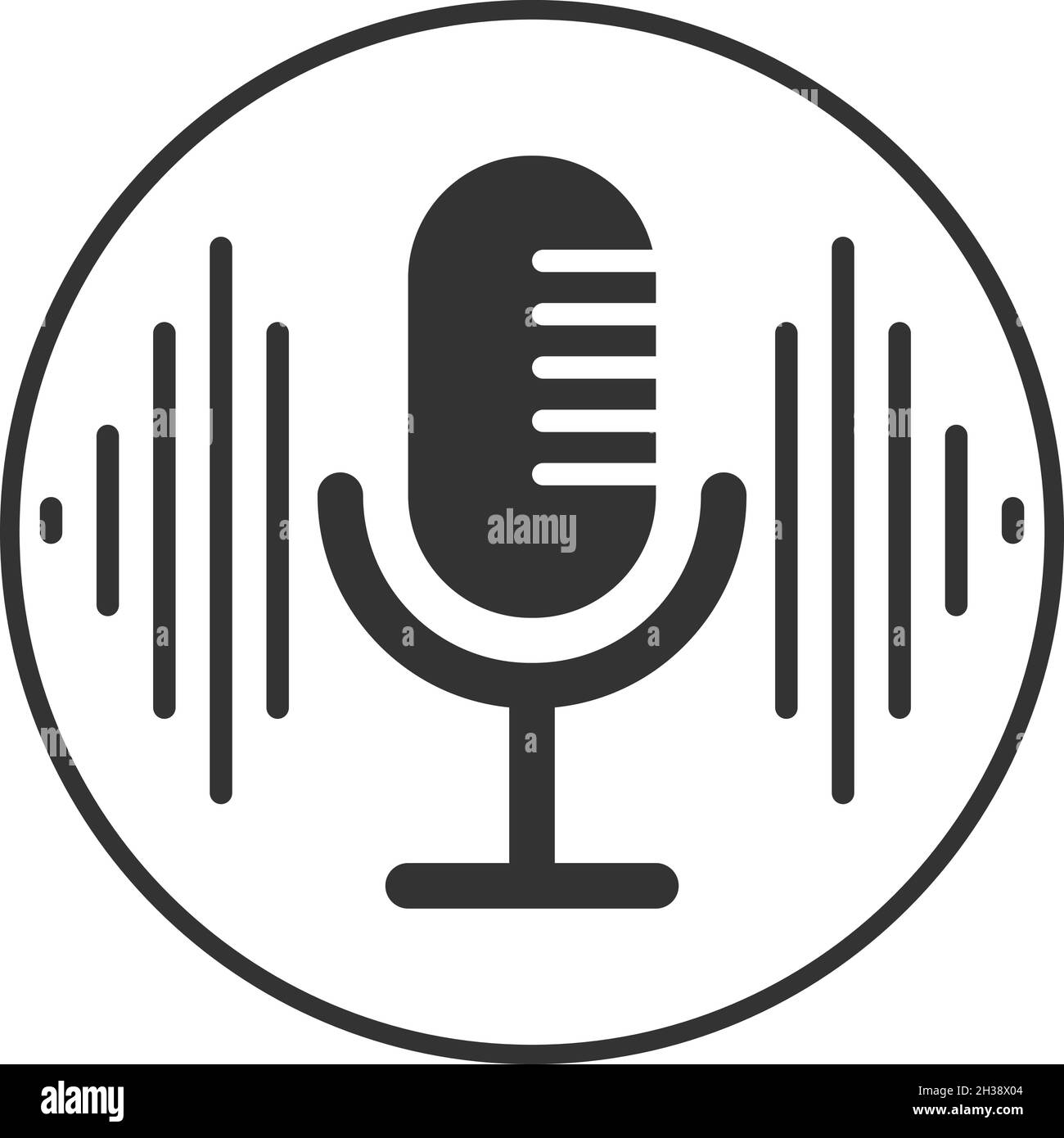 Ai generated music Stock Vector Images - Alamy