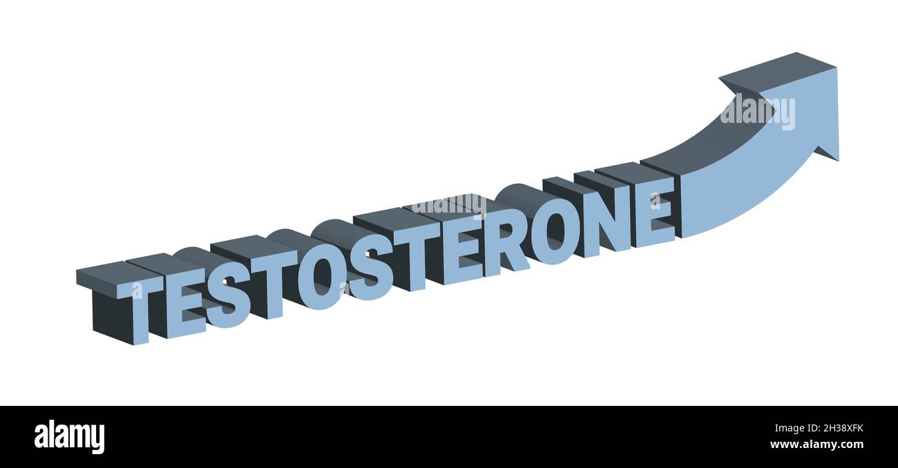 High testosterone level 3d icon. Laboratory treatment testosterone high ...