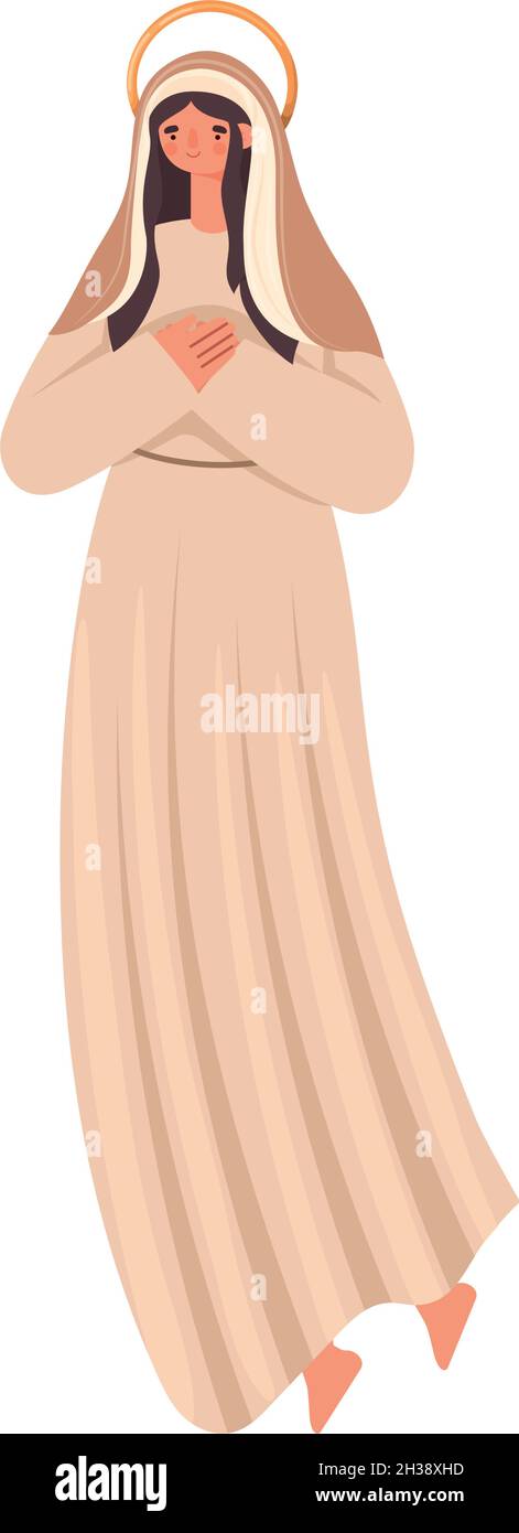 saint maria icon Stock Vector Image & Art - Alamy