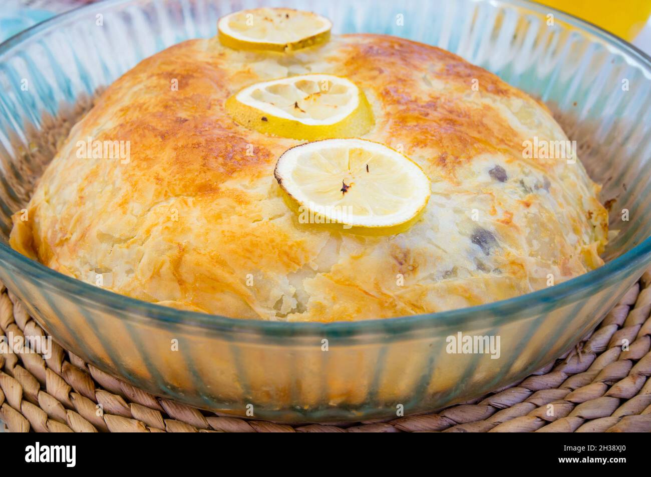 Moroccan chicken pastilla hi-res stock photography and images - Alamy