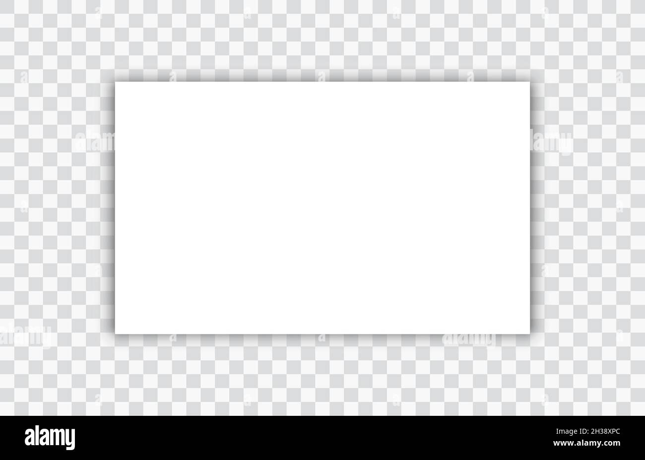 Vector blank sheet of paper on transparent background. Vector ...