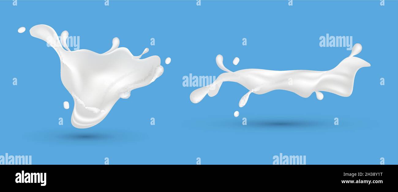 Milk splash vector yogurt isolated background wave cream liquid milk ...