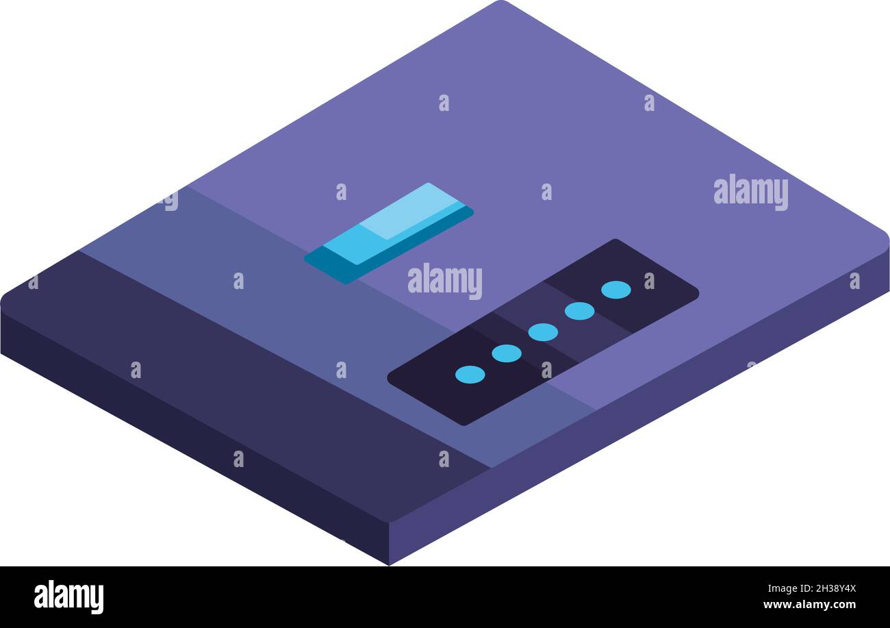 metallic purple modem over white Stock Vector Image & Art - Alamy