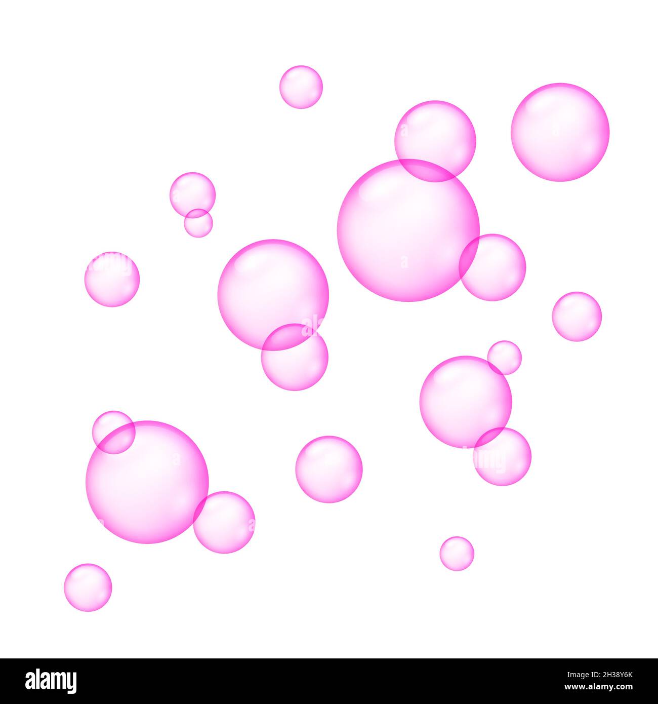 Pink Bubble Gum Background