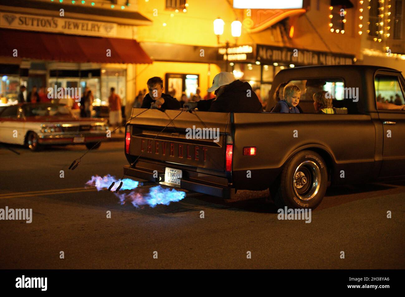 Exhaust flames hi-res stock photography and images - Alamy