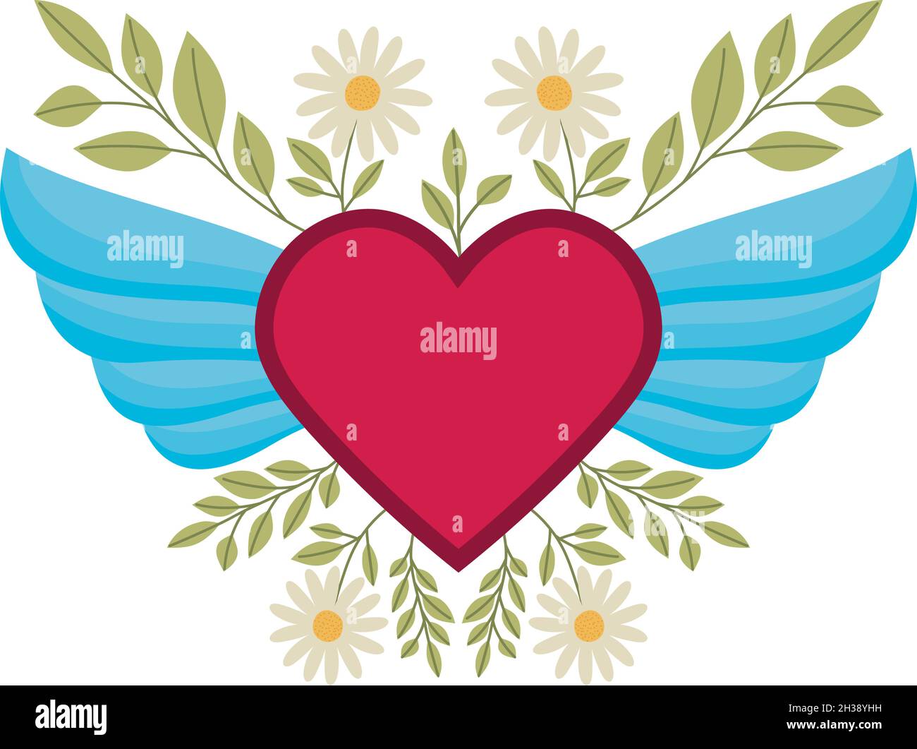 pretty heart icon Stock Vector Image & Art - Alamy